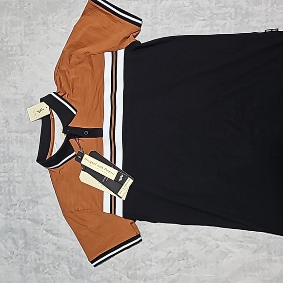 scott James | Shirts | Bnwt Scott James Men Brownblack Top | Poshmark